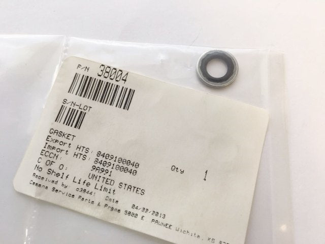 38004 gasket Cessna Aircraft NEW – Chaparral Parts
